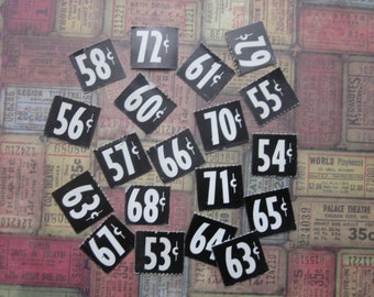 Vintage Shield Grocery Price Tags High Quality Reproductions - Etsy