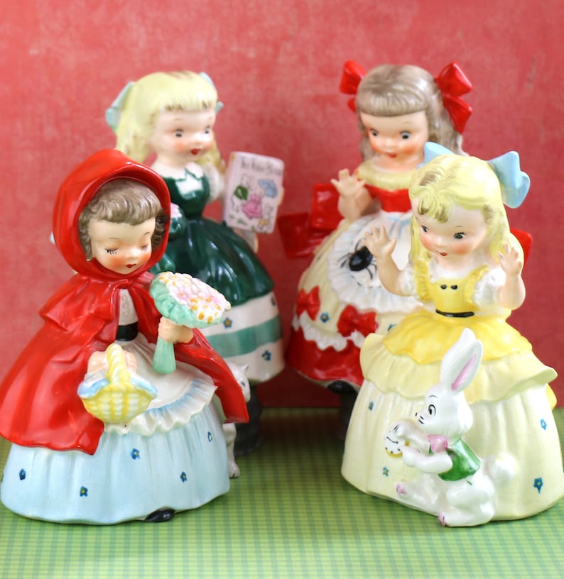 1 Vintage Napco 1956 Storybook Series Figurine - Etsy
