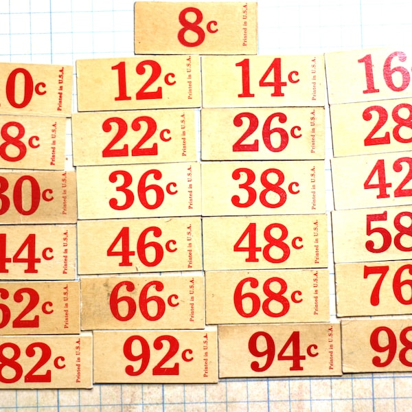 Antique Price Tags - Etsy