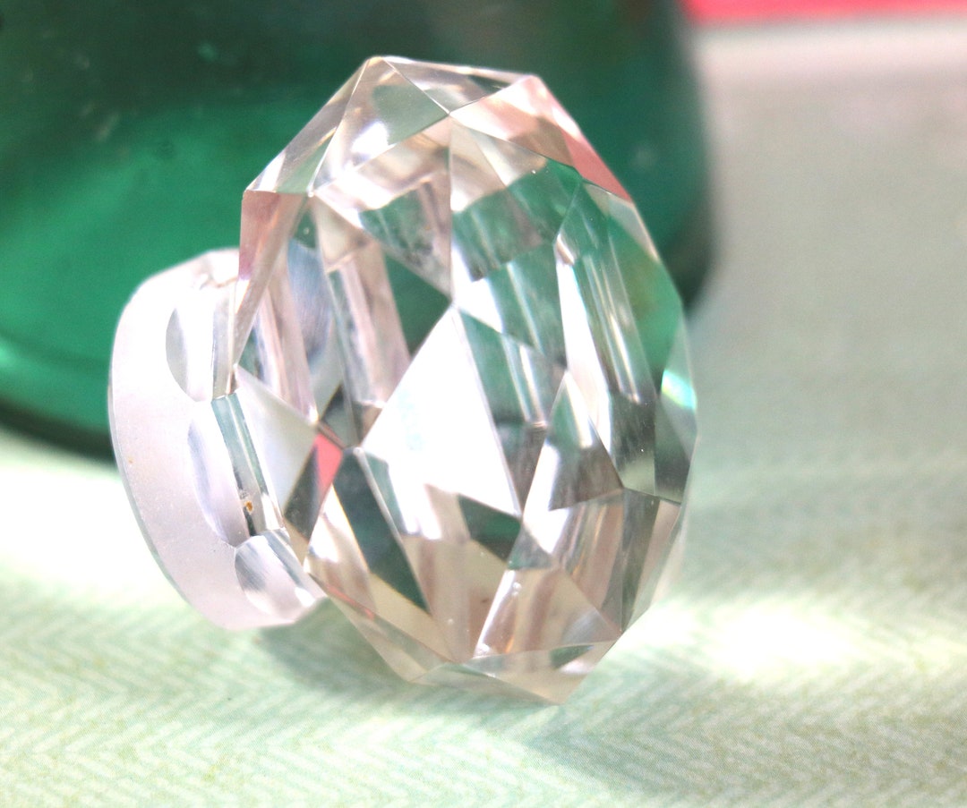 1 Vintage Large Crystal Thing-a-ma-bob - Etsy