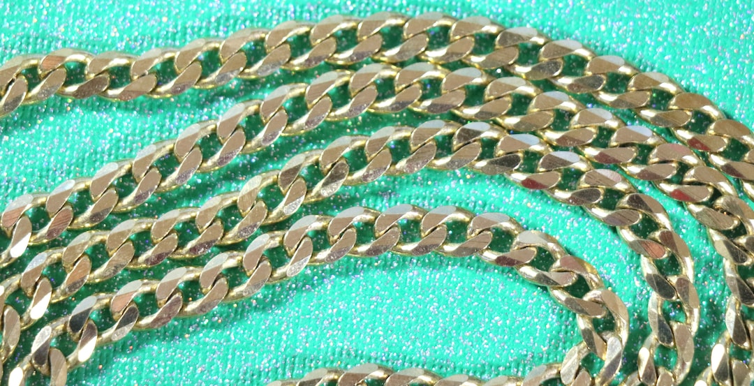 Vintage 20 Inch Heavy Brass Curb Chain - Etsy