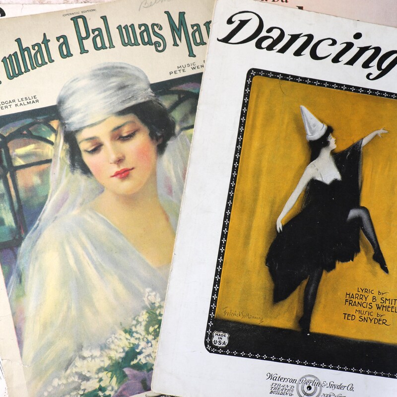 1920 Sheet Music - Etsy