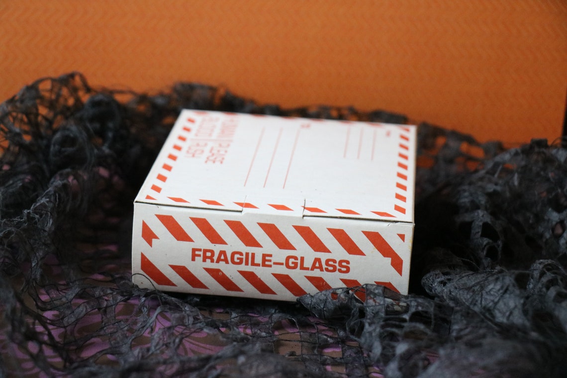 1 Vintage Human Blood Box for Halloween Decor | Etsy