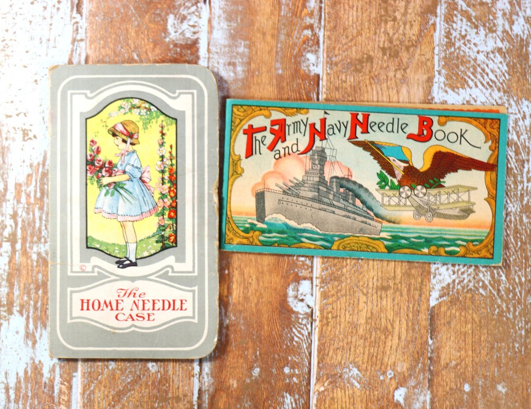 1 Book of Antique Sewing Needles Used and Unused - Etsy