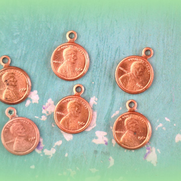 Penny Charm - Etsy