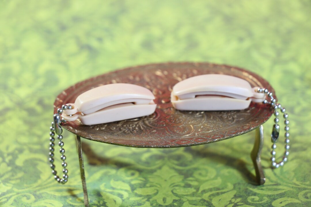 1 Vintage Bell 1965 Telephone Trimline Phone Key Chain - Etsy