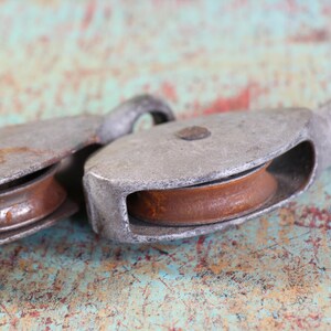 1 Vintage Large Pulley - Etsy