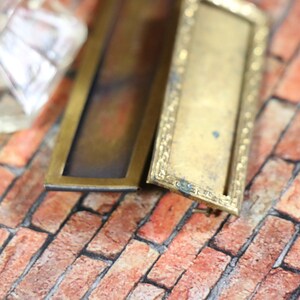 1 Vintage Used Brass Name Tag Pin - Etsy