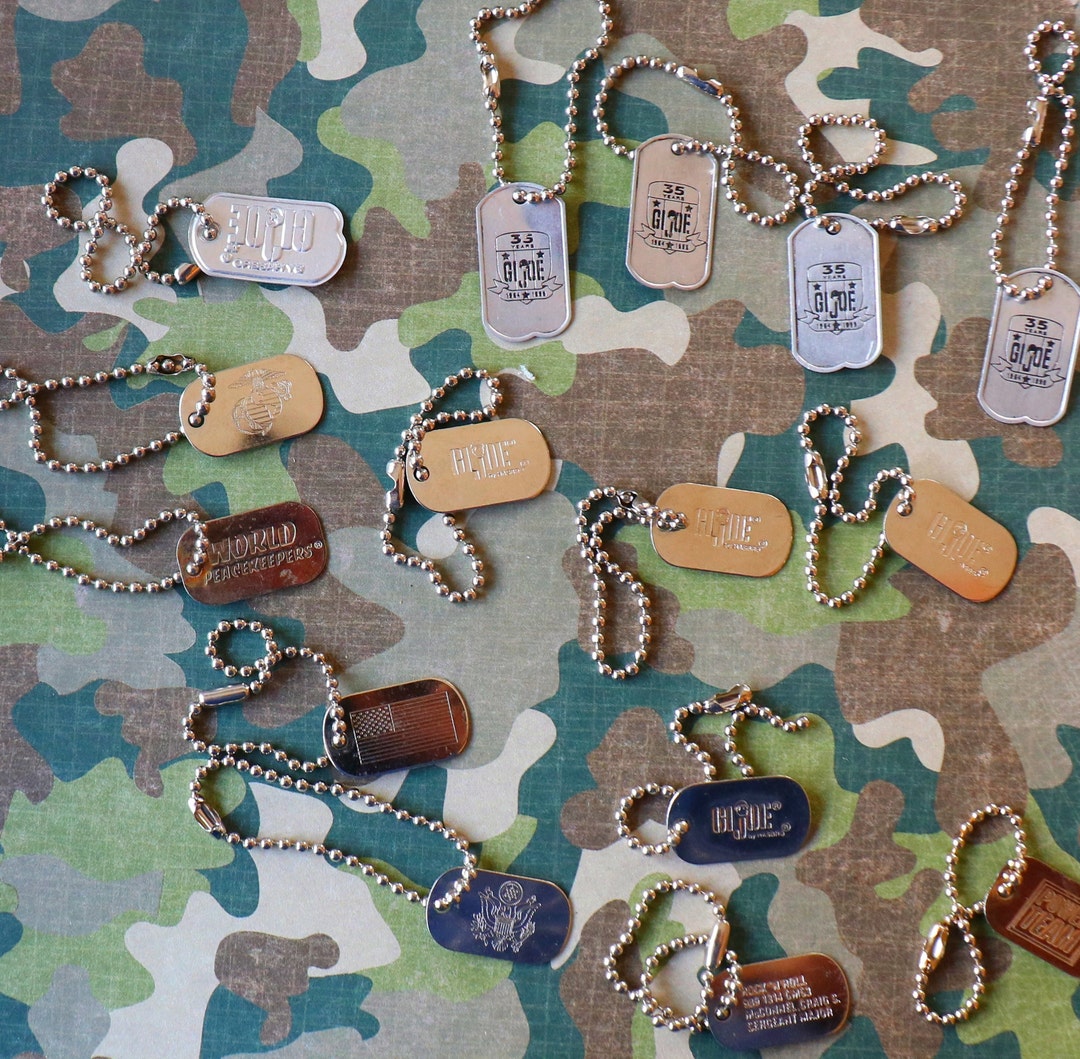 1 Vintage GI Joe Dog Tag - Etsy