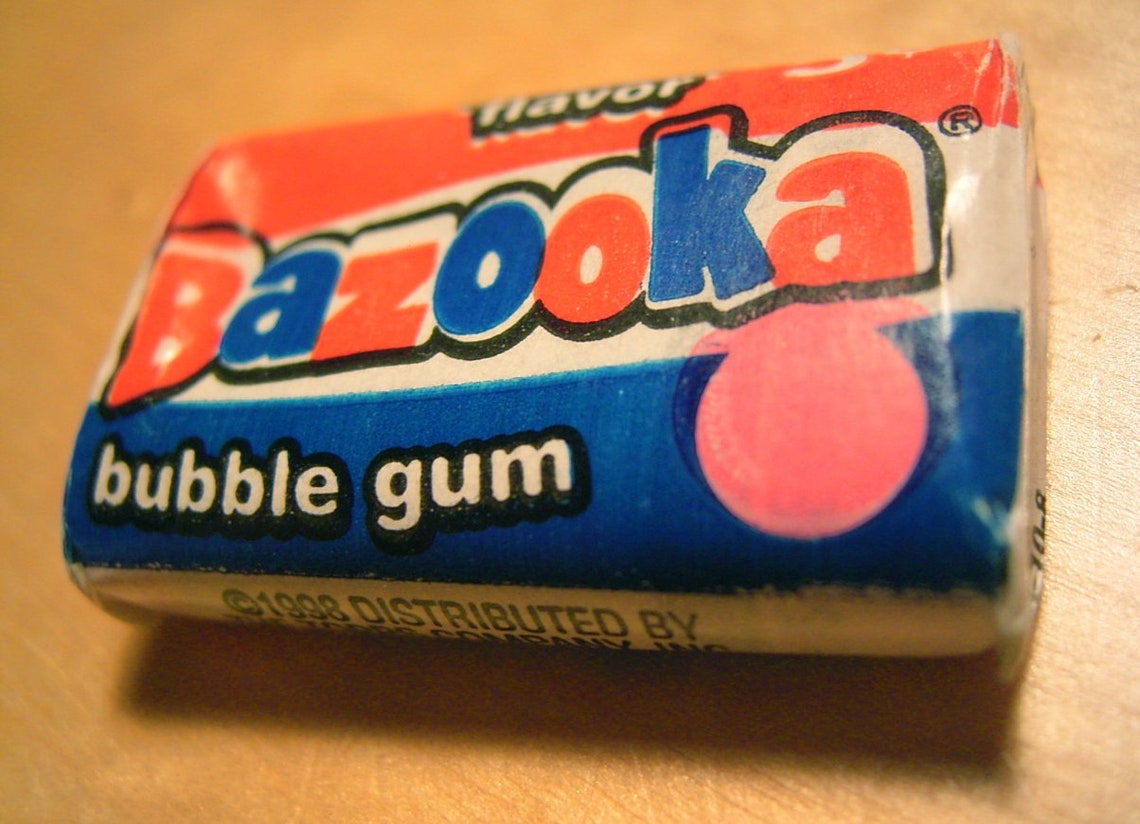 5 Bazooka Bubble Gum Comics - Etsy