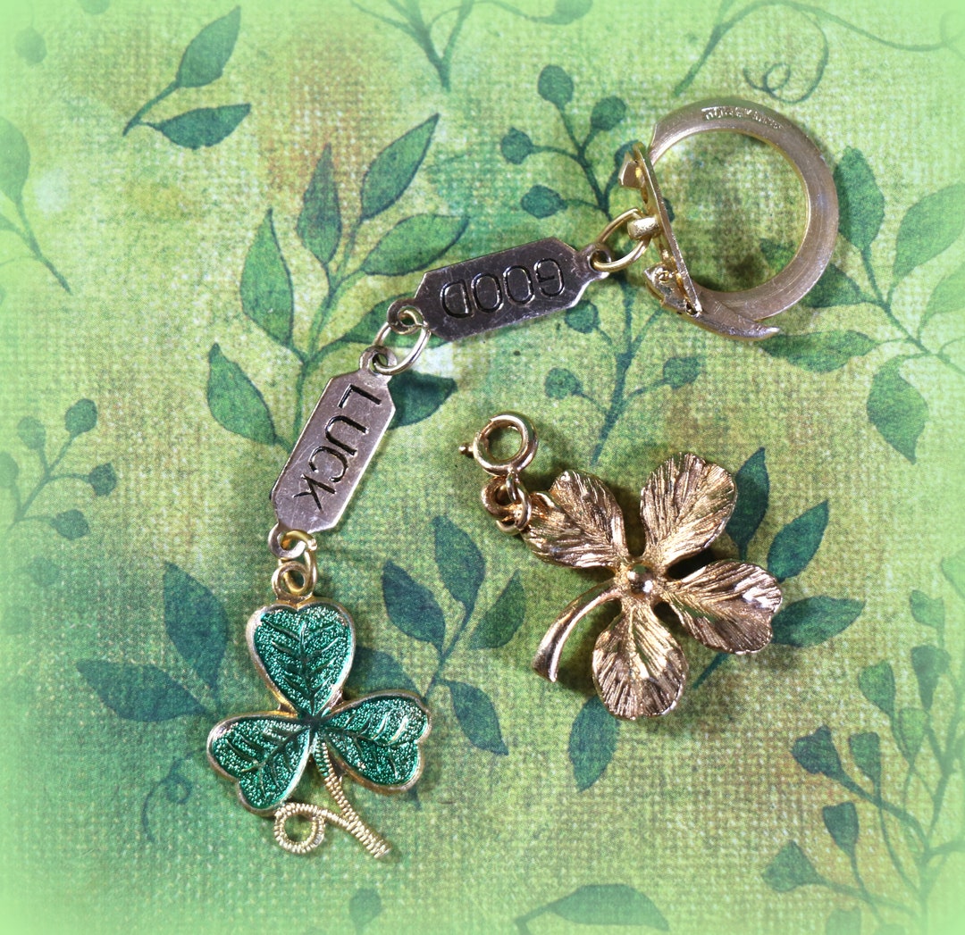 1 Vintage Metal Good Luck Piece - Etsy