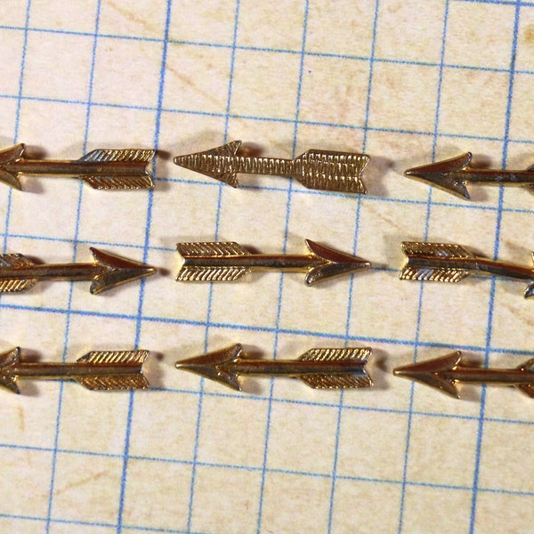 Brass Arrows - Etsy