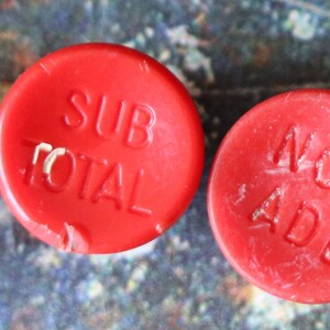 1 Vintage Adding Machine Key - Etsy