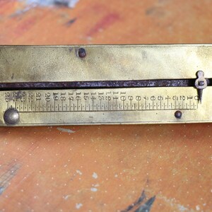 Vintage Salter's Improved Brass Spring Balance - Etsy