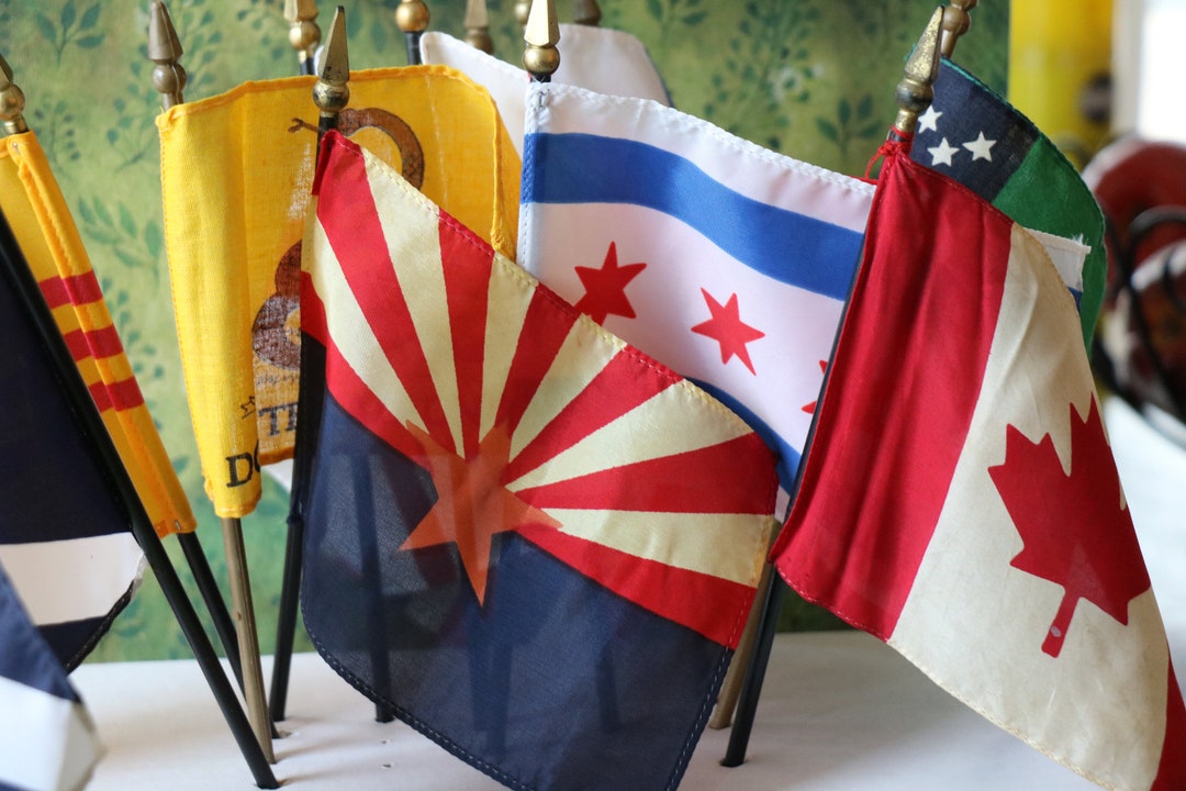 1 Vintage Country, State, City or Historical Flag - Etsy