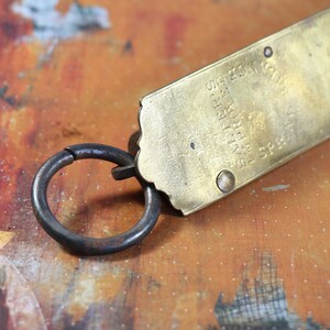 Vintage Salter's Improved Brass Spring Balance - Etsy