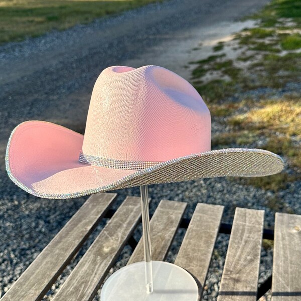 Rhinestone Cowboy Hat - Etsy