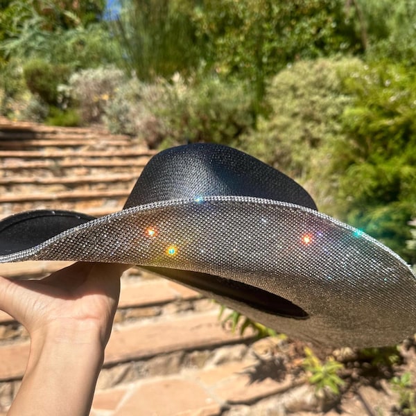 Rhinestone Cowboy Hat - Etsy