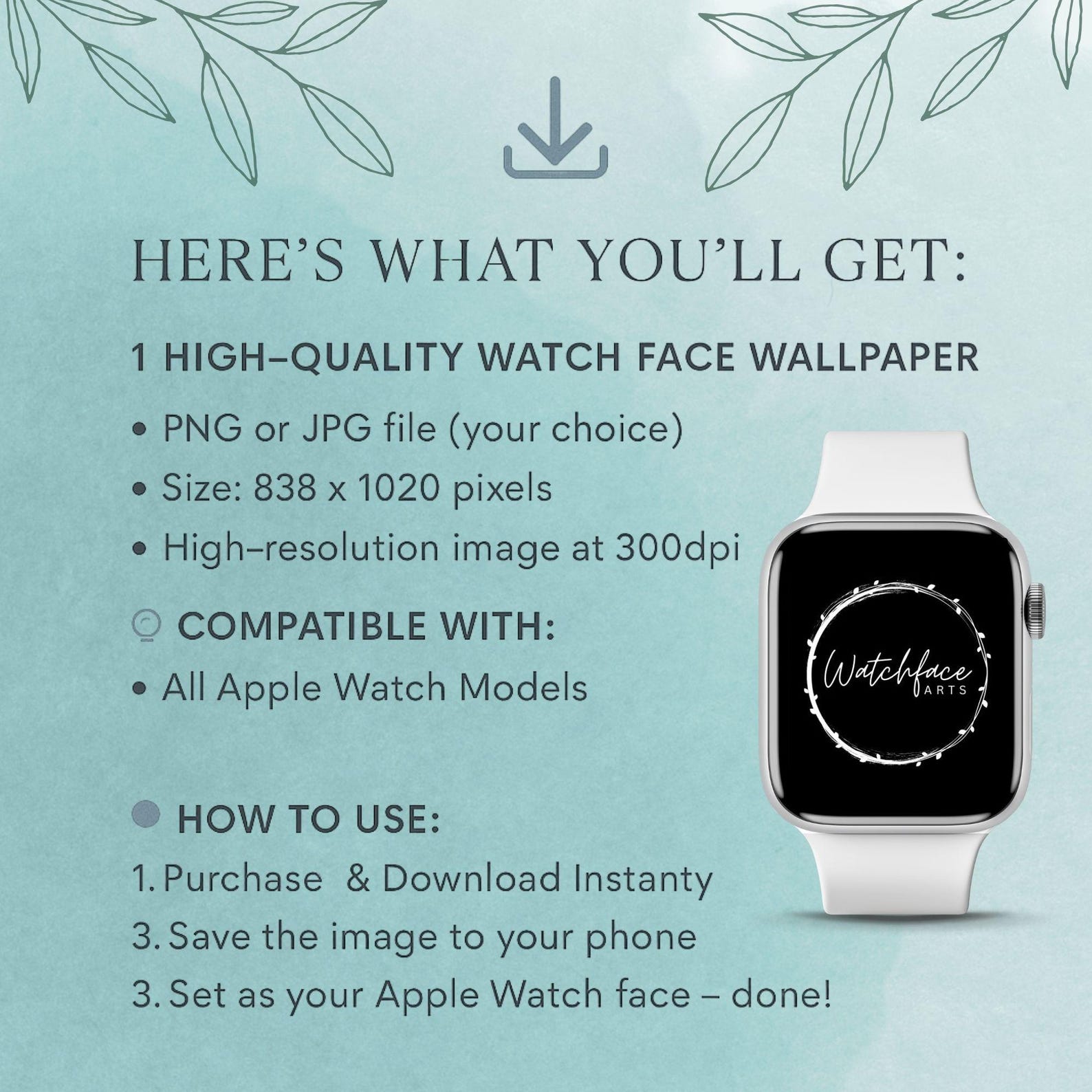 3D Luxury Floral Watch Face Background, Neutral Aesthetic Daisy Digital ...