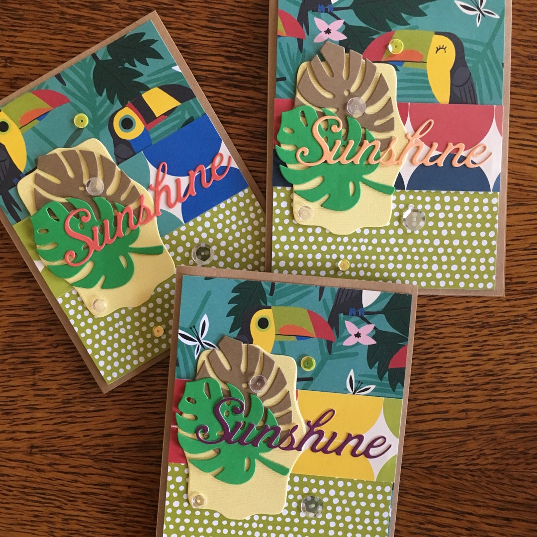 Sunshine and Toucans Birthday Card - Birthday Card - Toucan Card ...