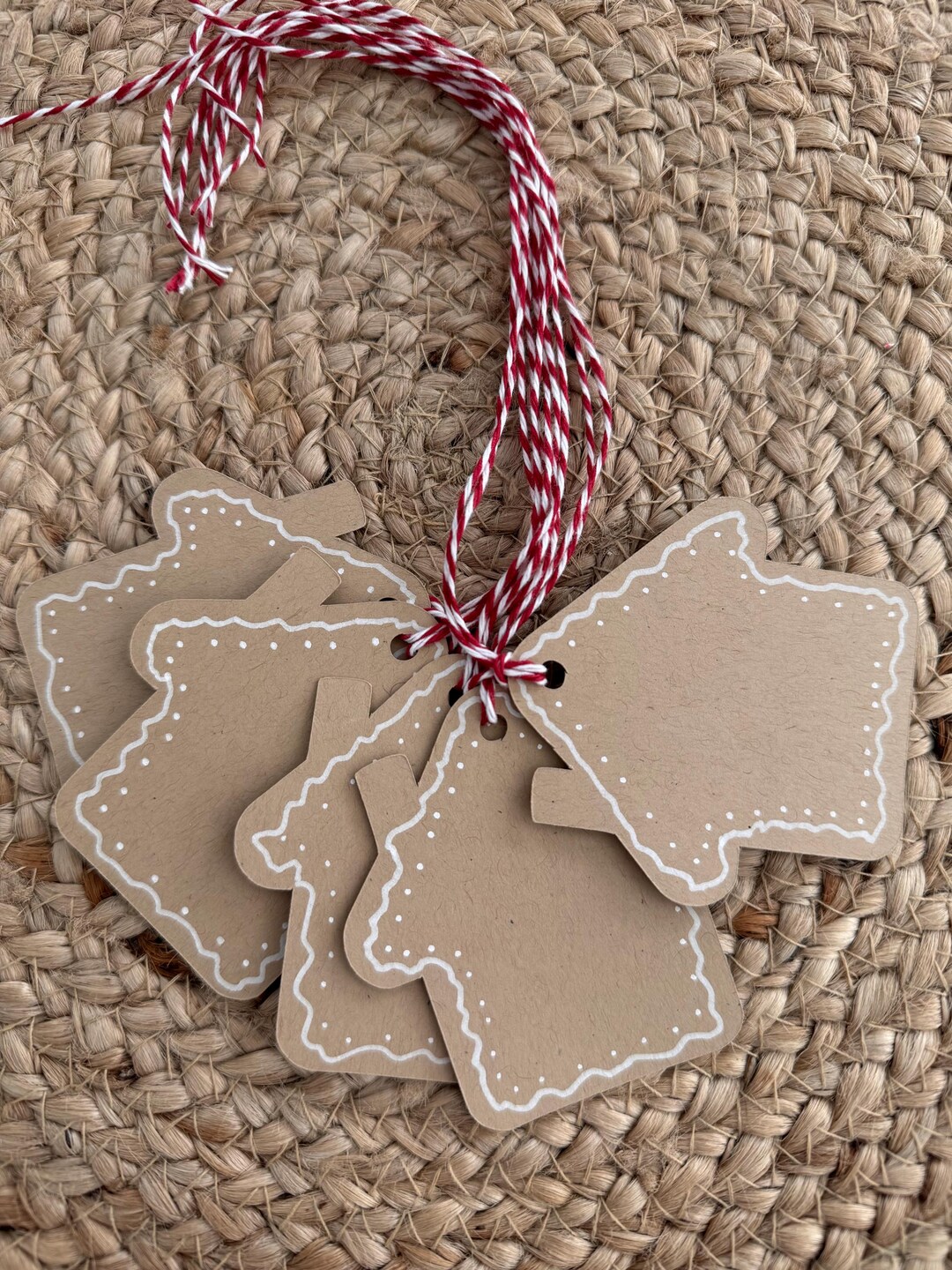 Gingerbread House Gift Tags - Gingerbread Christmas Tags - Gingerbread ...
