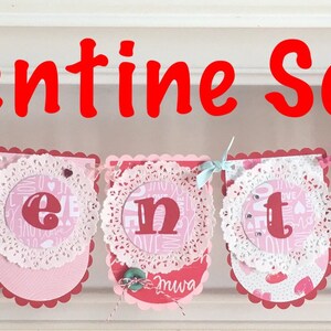 DIY Valentine Banner Kit - Etsy