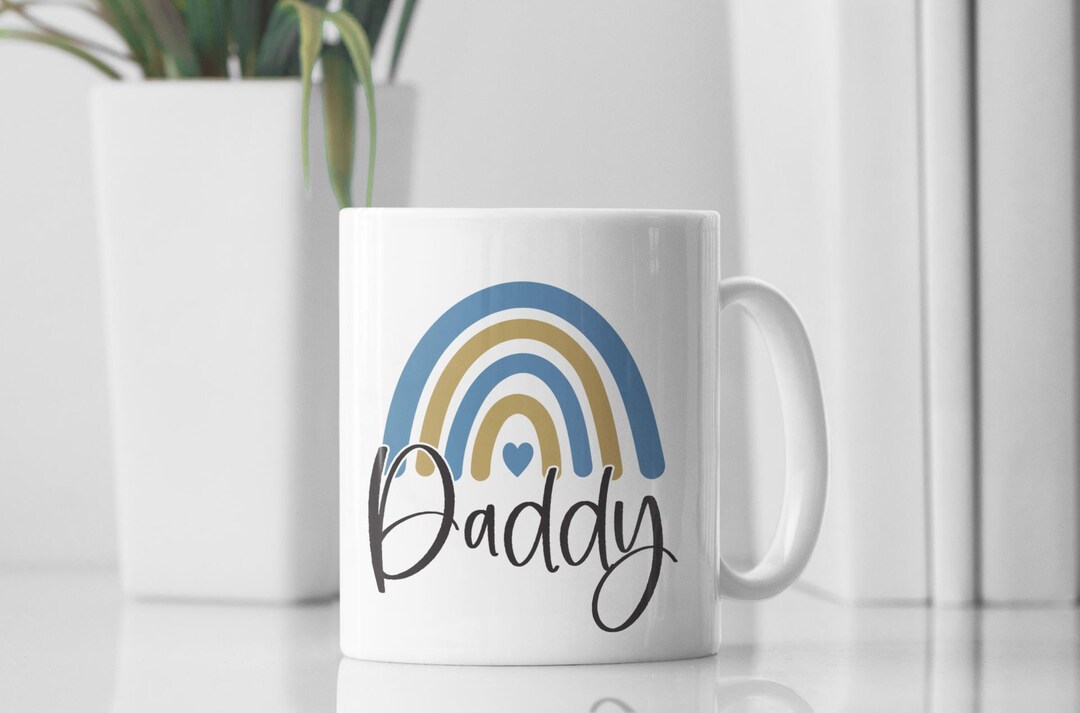 Daddy Rainbow Mug | Dad Coffee Mug | Father’s Day Gift | New Dad Gift ...