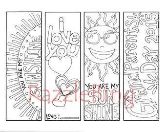 Grandparents Day Bookmark Download - Etsy