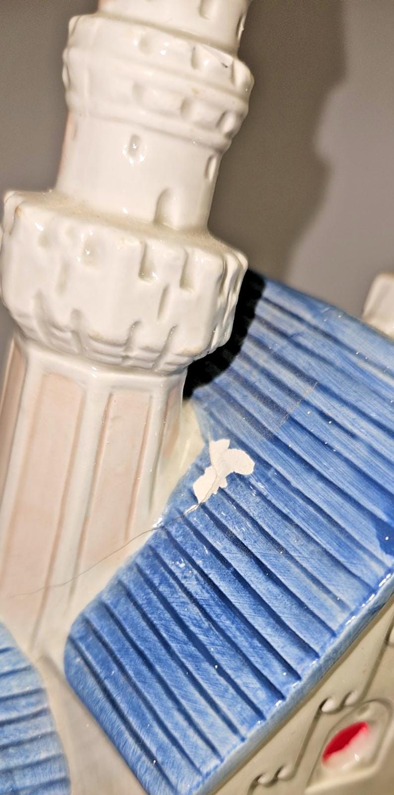 Disney Sears Cinderella Castle Magic Kingdom Ceramic Light up With Box ...