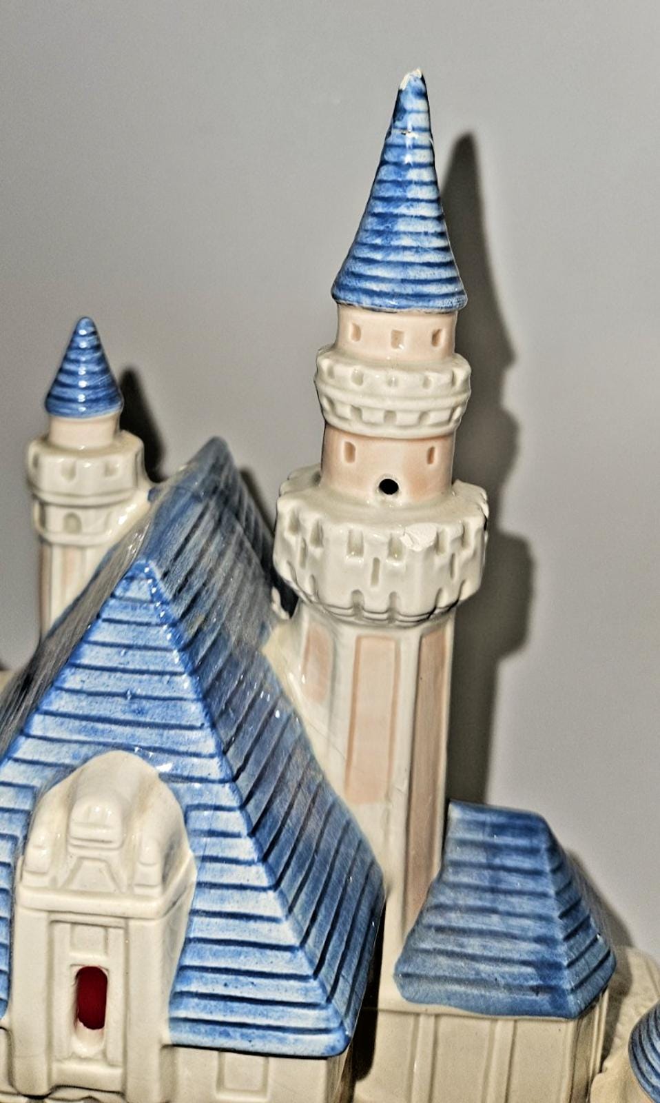 Disney Sears Cinderella Castle Magic Kingdom Ceramic Light up With Box ...