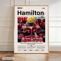 Lewis Hamilton Graphic Print - Etsy