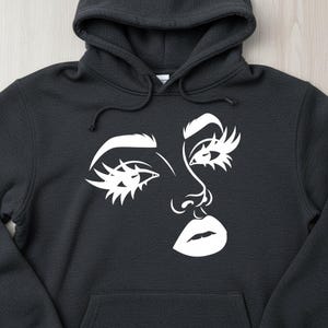 Vector WOMAN Face, AI, Eps, Pdf, Png, Svg, Dxf, Jpg Download Files ...