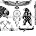 Native American Indian SVG Bundle, Tribal Clip Art (digital Download ...