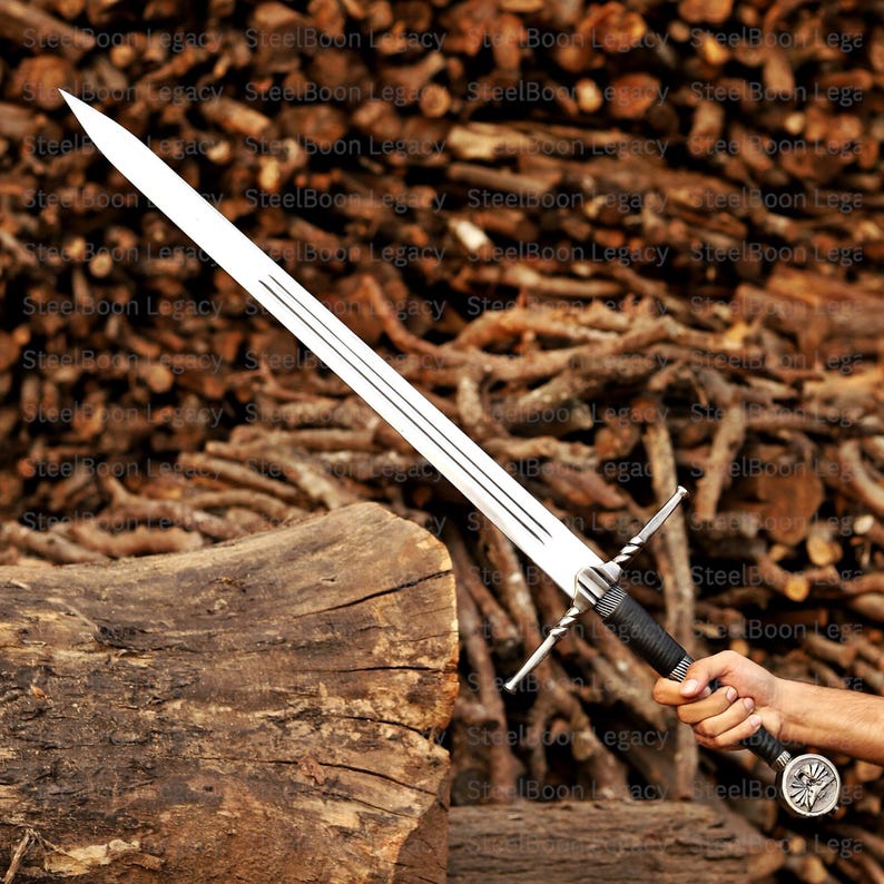 Handmade Witcher Sword - Master Sword of Geralt of Rivia Replica ...