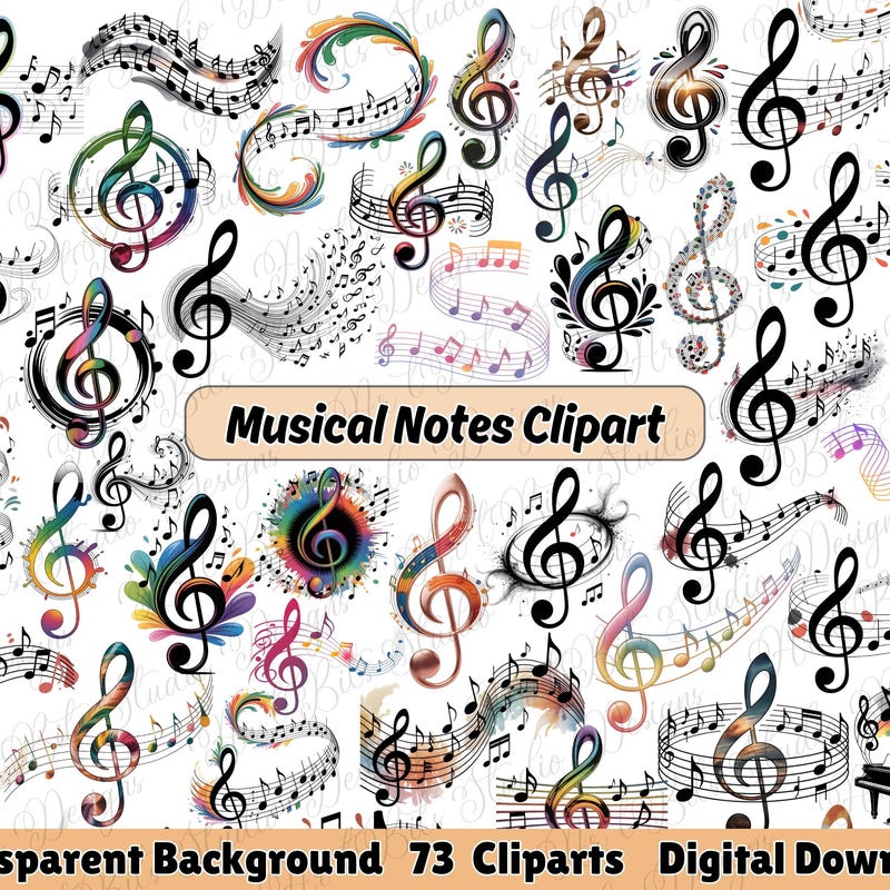 Abstract Music Note Art - Etsy