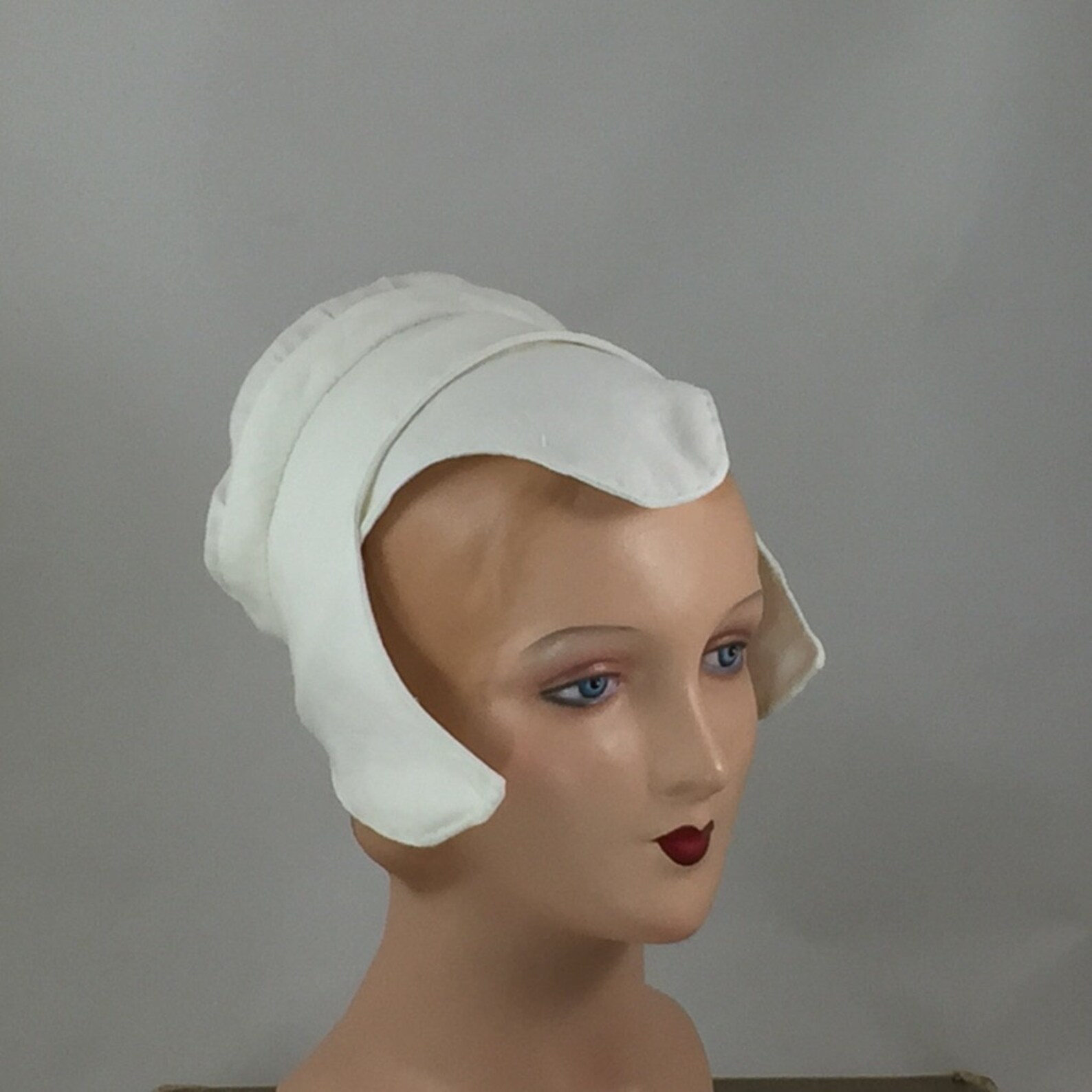 Elizabethan Renaissance Biggins or Coif cap with Forehead - Etsy Italia