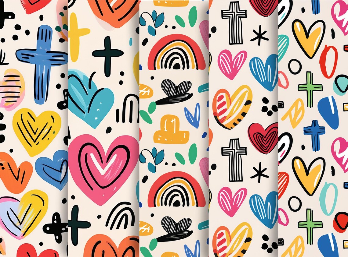 Bible Journaling Tip-ins: Faith Based Notes, 15 Designs (digital ...