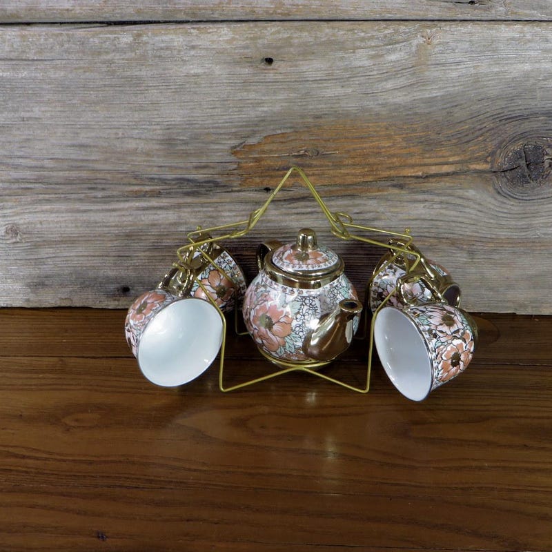 Demitasse Pot and Cup Set - Etsy