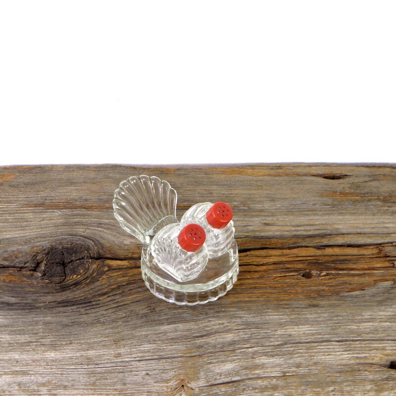 Red Top Salt Pepper - Etsy