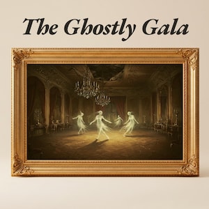 haunted mansion ghosts dancing