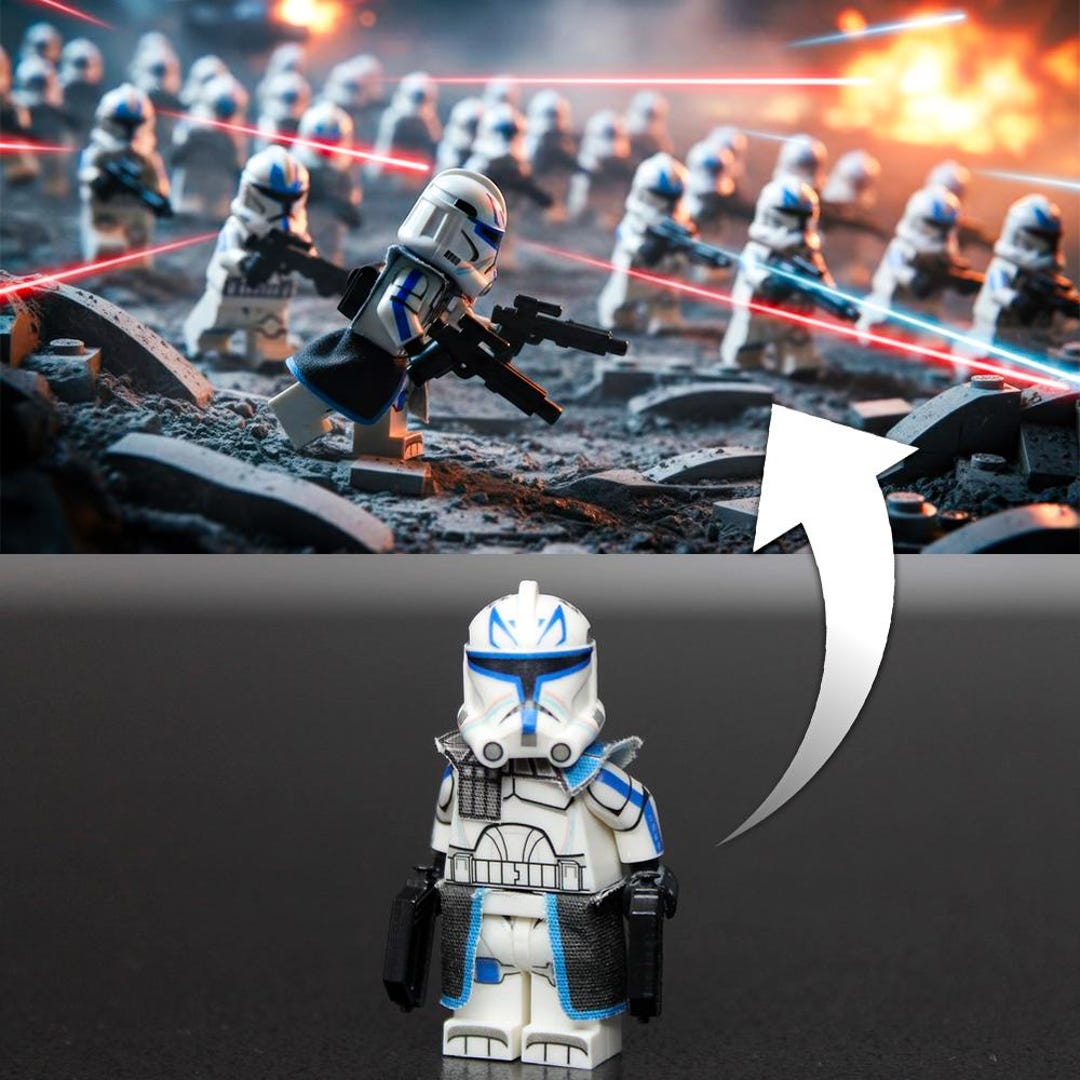 Custom LEGO Minifigure Art | Send Your LEGO Photo & I Create Epic ...