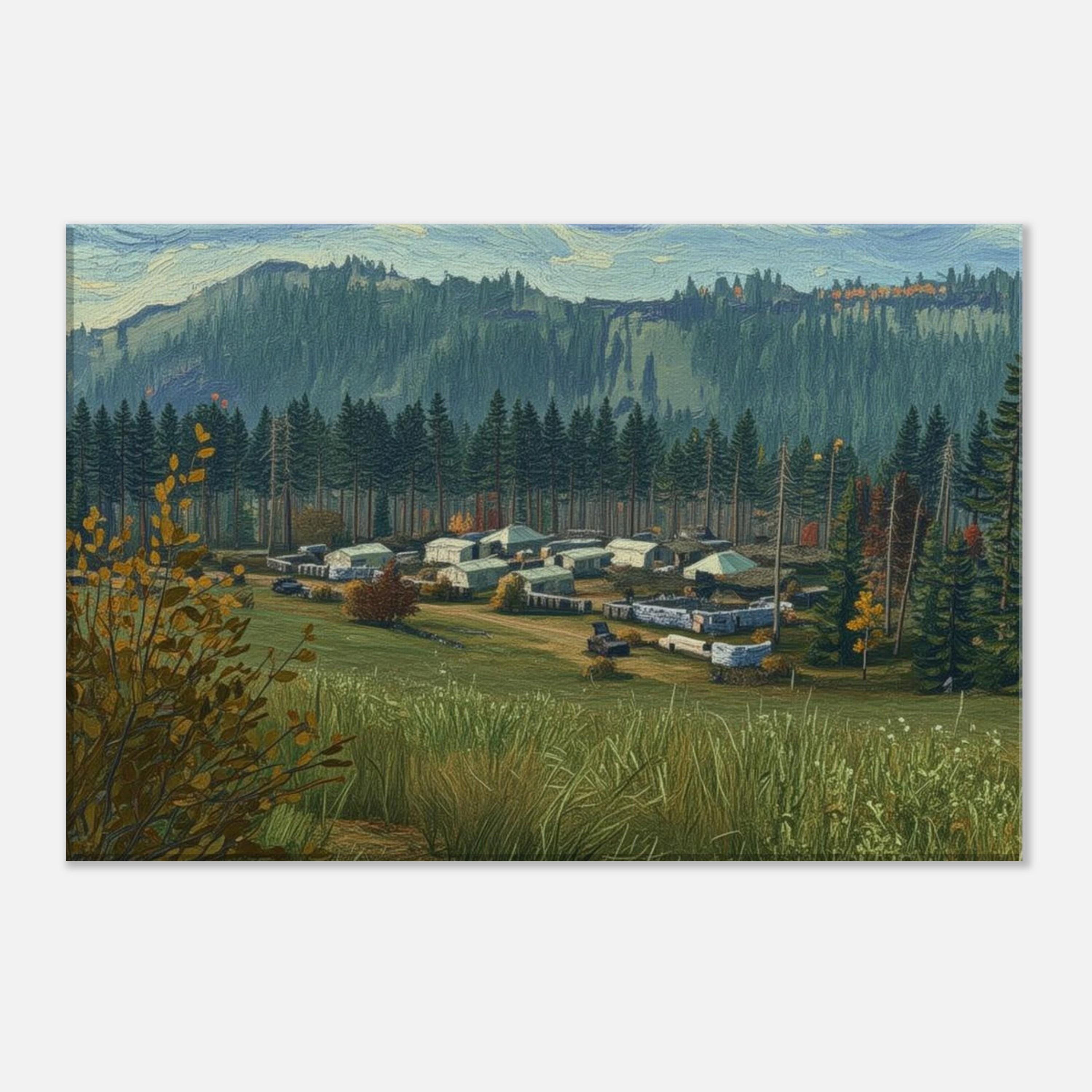 Dayz Inspired Canvas Wall Art – Post-apocalyptic Survival Game Decor ...
