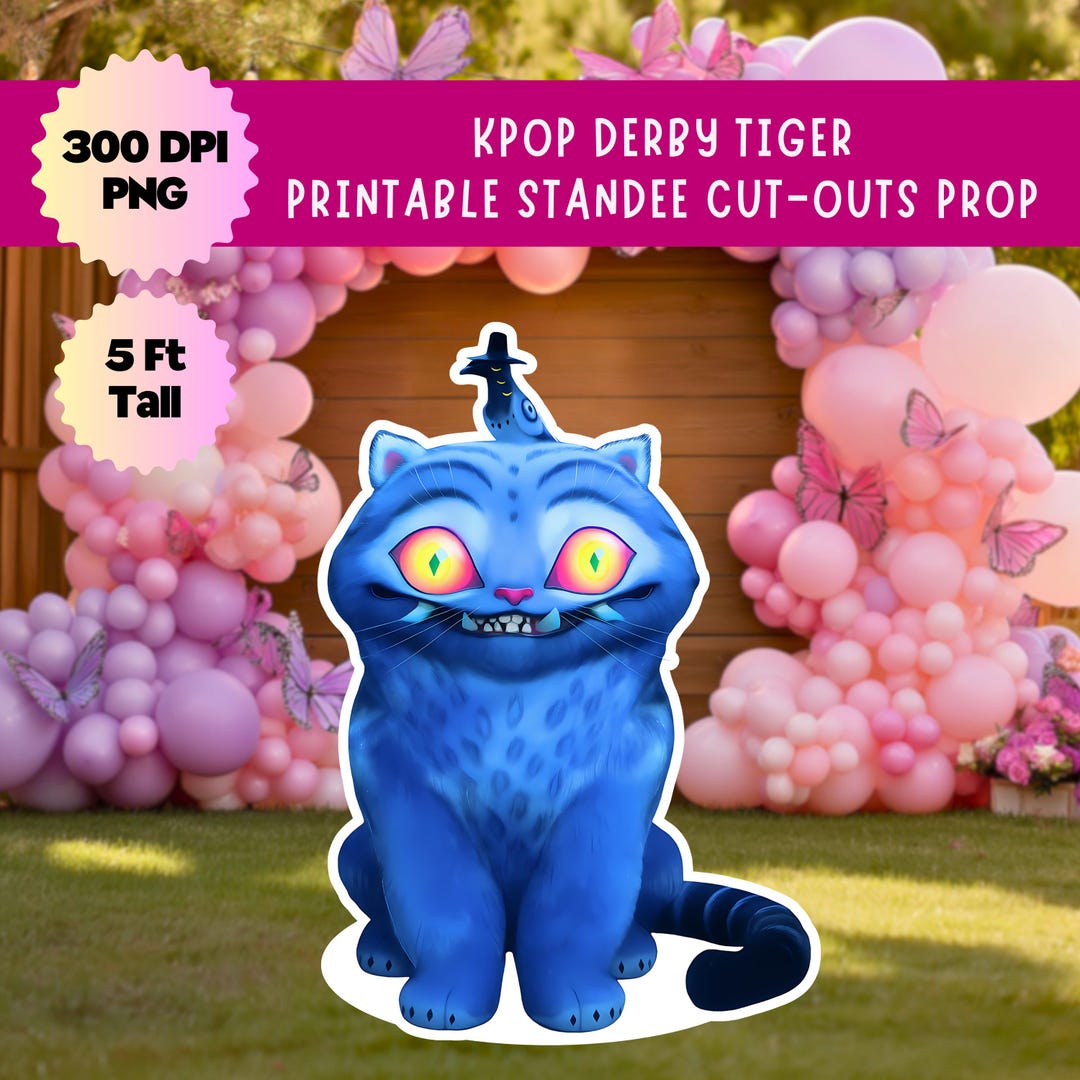 Printable Derpy and Sussie Standee Cut Outs, Kpop Demon Hunters Derpy ...