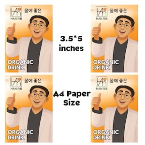 Kpop Demon Hunters, Dr. Han's Tonic Drink Wrapper, Gogo Squeez ...