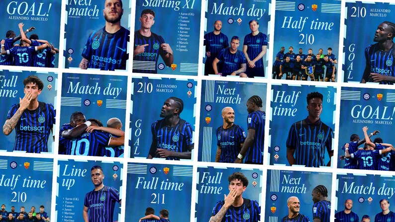 Soccer/football Social Media Templates | Canva Design Pack (18 ...