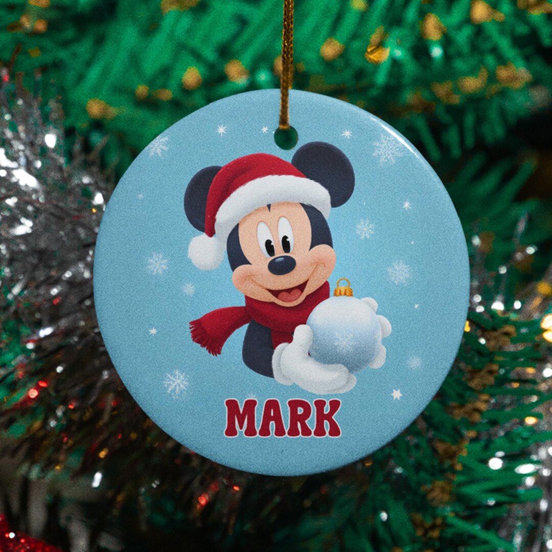 Personalized Kids Ornament, Animated Character Christmas Decor ...