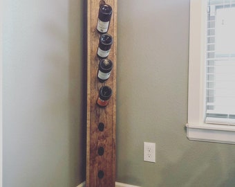 Wine riddling rack | Etsy