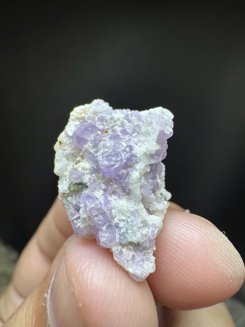Natural Purple Apatite Crystal Cluster Specimen From Skardu~ 15.90 CT ...