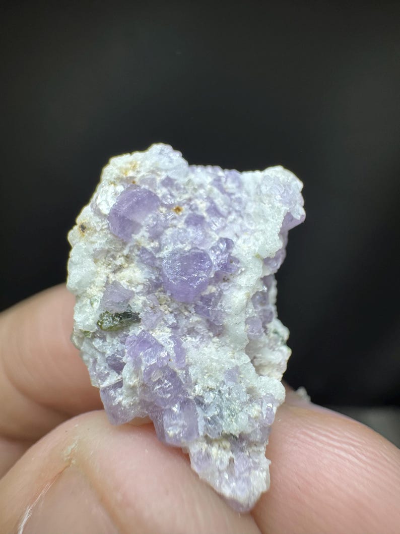 Natural Purple Apatite Crystal Cluster Specimen From Skardu~ 15.90 CT ...