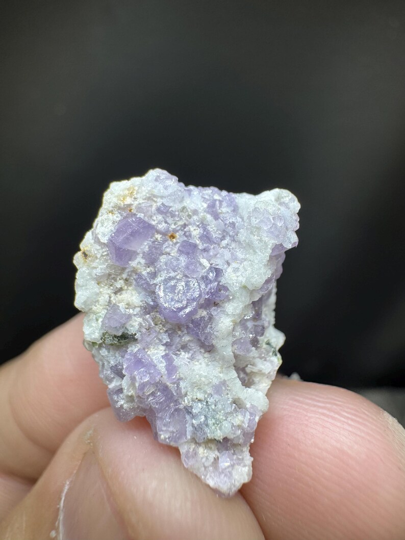 Natural Purple Apatite Crystal Cluster Specimen From Skardu~ 15.90 CT ...